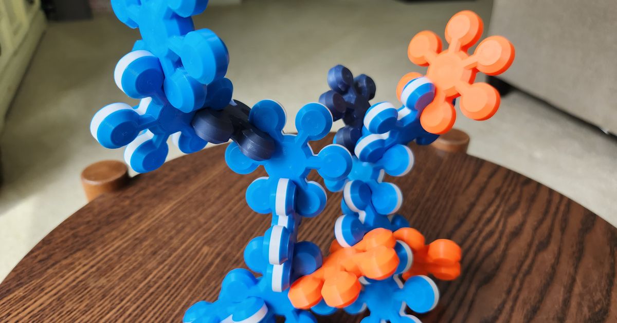 Interlocking Connect Blocks by squinn | Download free STL model ...