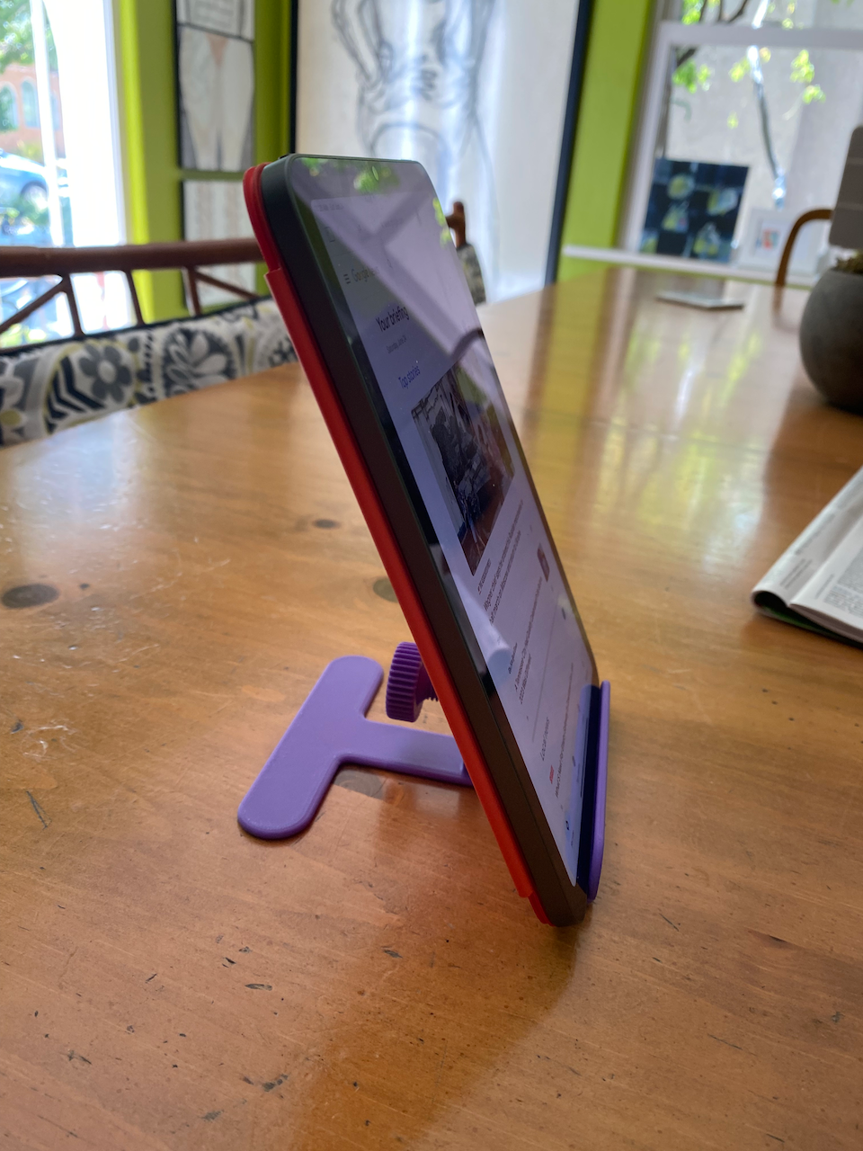Phone/Tablet/Reader Holder by PeteJ | Download free STL model ...