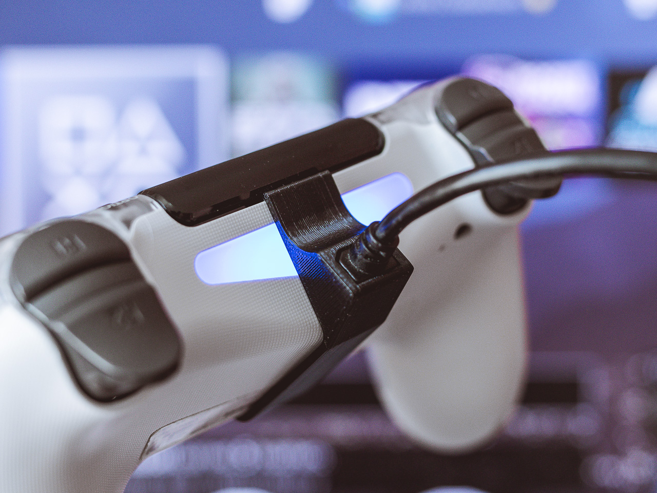 Sony PlayStation DualShock 4 USB Cable Guard by Vasilii | Download free ...