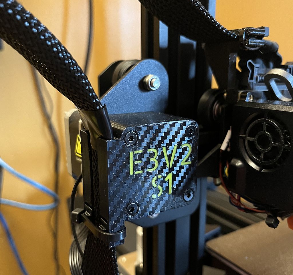 Creality X Motor Belt Cover for Sprite Pro. New X endstop switch ...