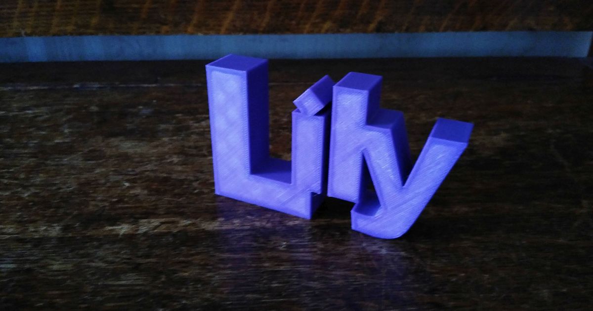 Lily by Startrekfan2 | Download free STL model | Printables.com