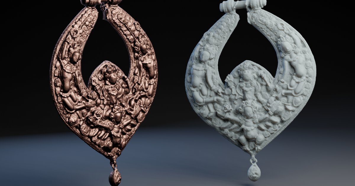 Deity Earring by Peter Farell | Download free STL model | Printables.com