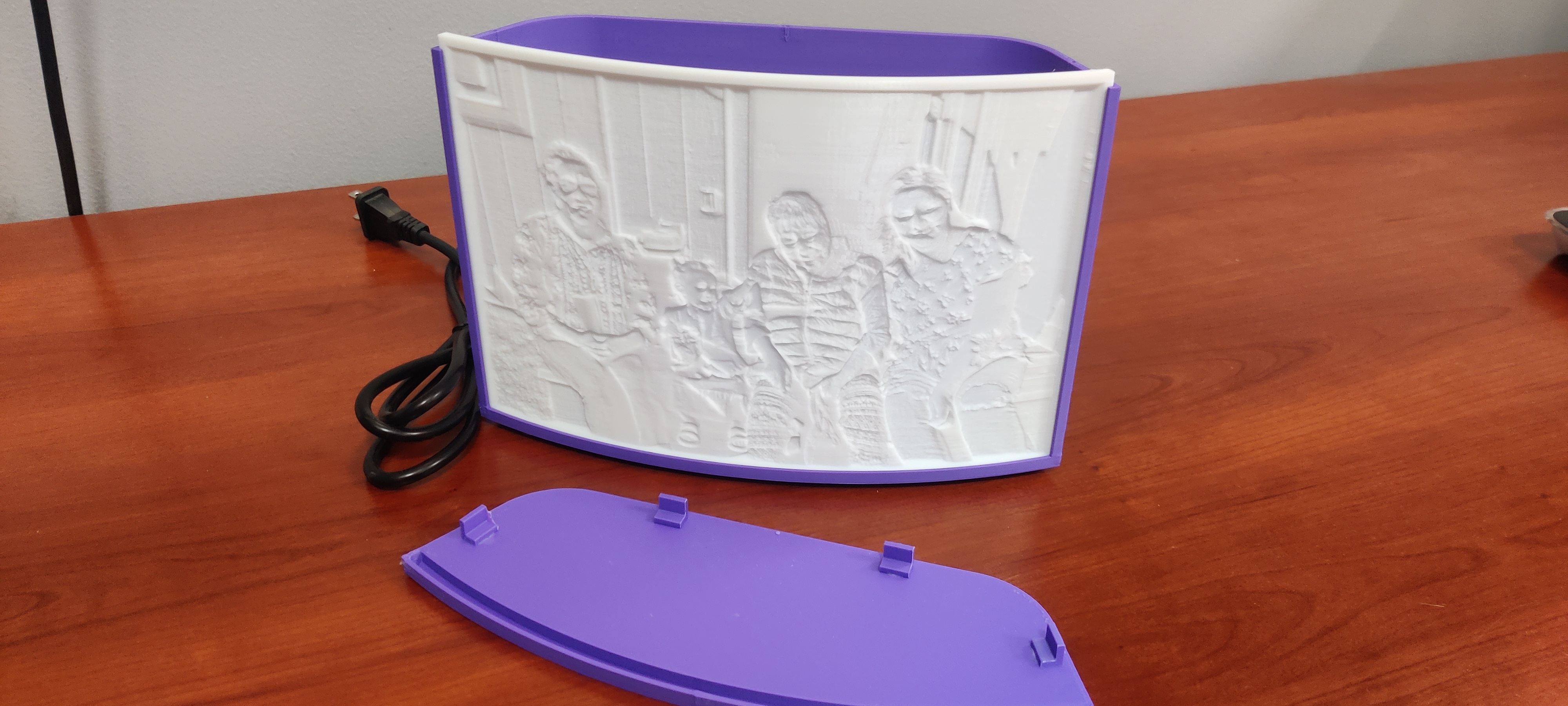 Large Lithophane Box V2 by Bulgogi Prince | Download free STL model ...