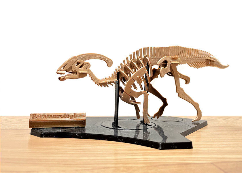 [3Dino Puzzle] Parasaurolophus Ver.2.0 by STAG_B | Download free STL ...