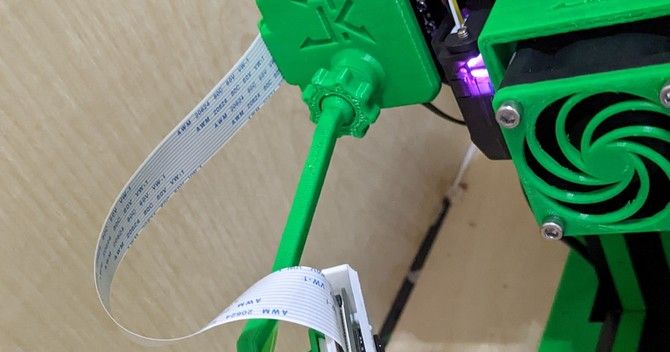 Raspberry Pi Camera Mount - Ender 3 Pro X-axis by JTK Engineering ...