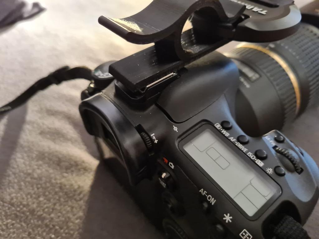 Camera hot shoe lenscap holder Universal by Aironix Hdx | Download free ...