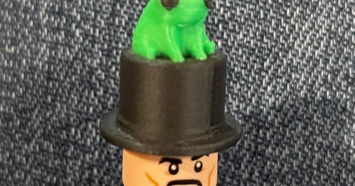 Custom Lego Hats by SmileyPrinter | Download free STL model ...