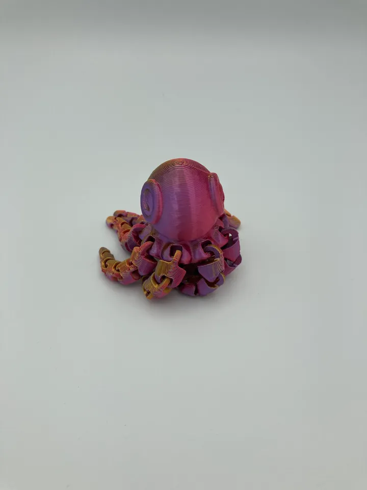Flex Octopus by Nally3D | Download free STL model | Printables.com