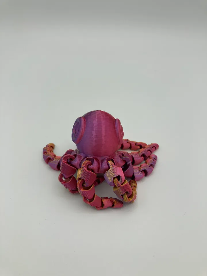 Flex Octopus by Nally3D | Download free STL model | Printables.com