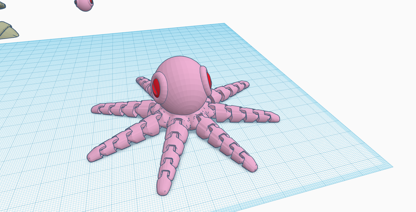 Flex Octopus by Nally3D | Download free STL model | Printables.com