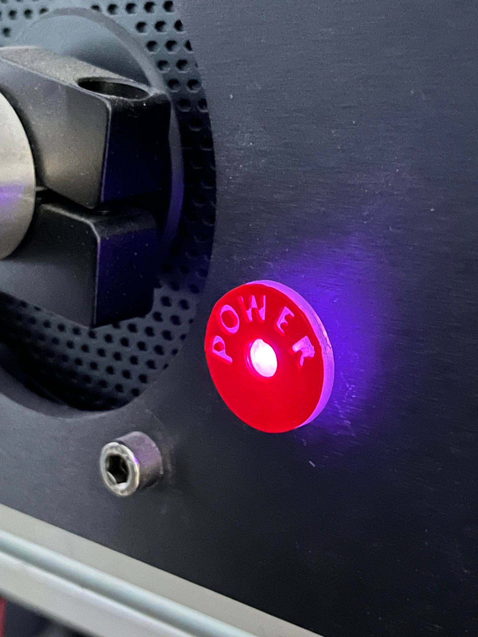 Backlit/Transparent Power Button by Mtechnic | Download free STL model ...