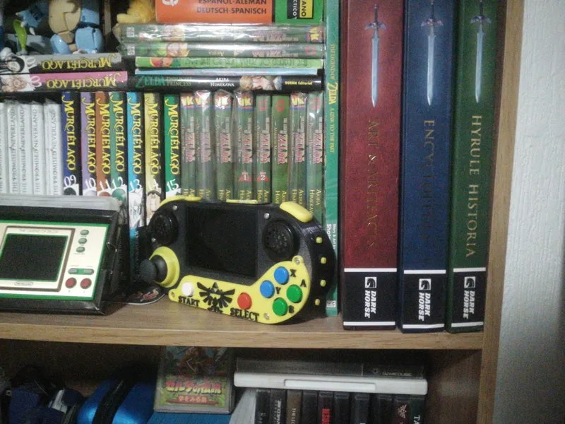 Waveshare Game HAT Case Remix with lockable lid Zelda REMIX por ...