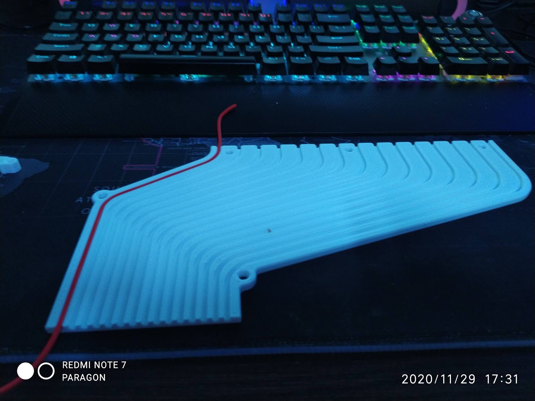 Flat wall mounted cable/wire organizer set by Paragon | Download free ...