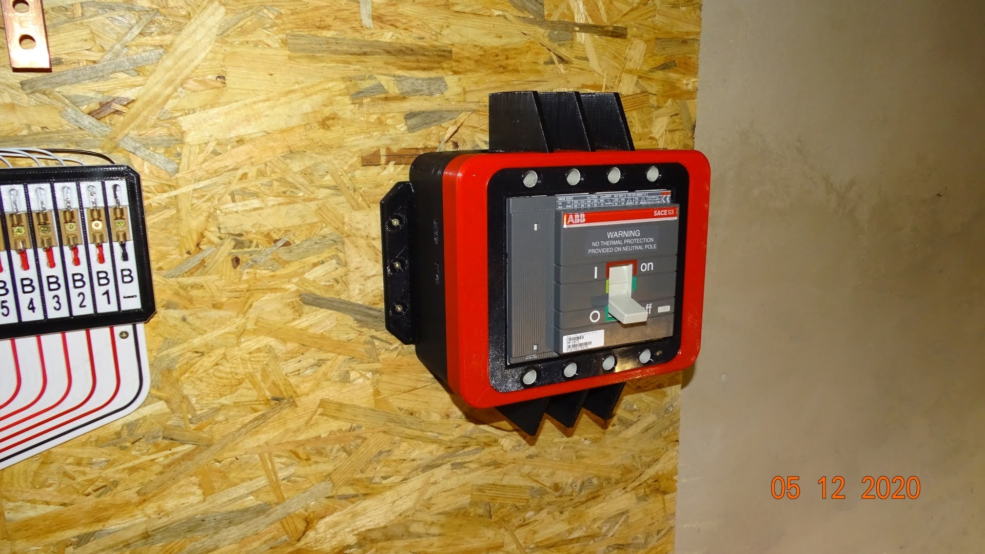 Switch disconnector cover Sace ABB S3 4-Pole by Paragon | Download free ...