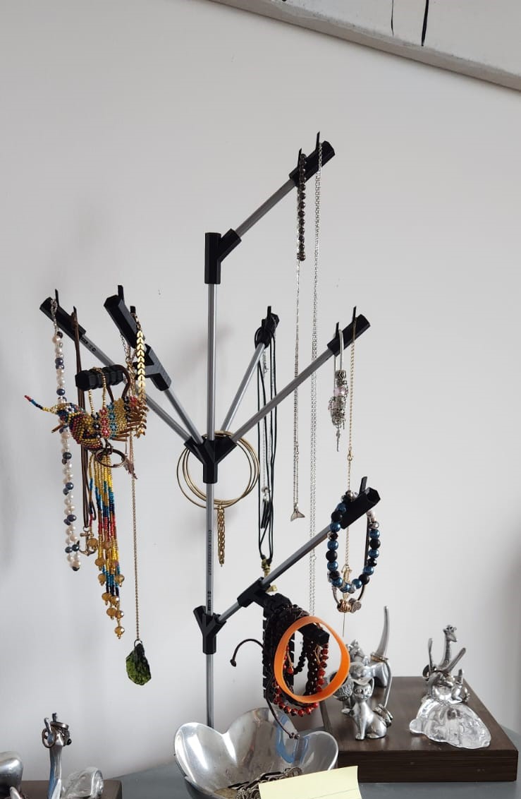 Jewelry tree (Build it with pencils) by Bearlord | Download free STL ...