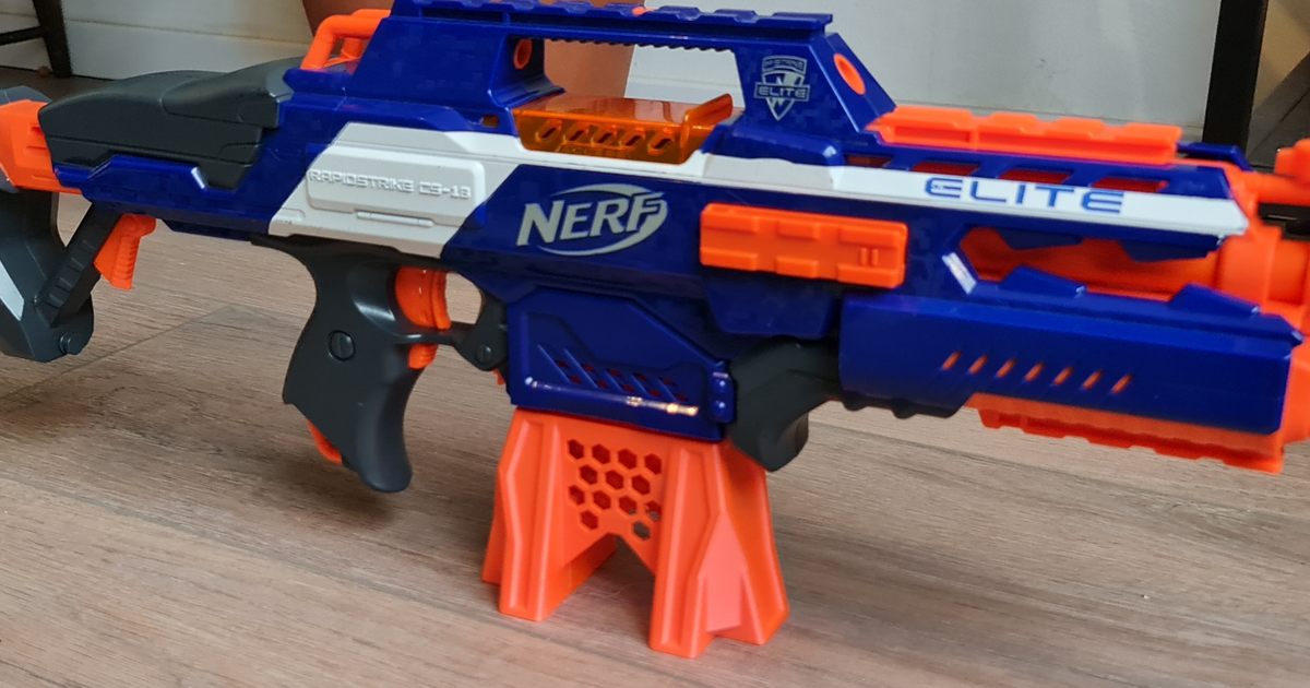 Nerf Magzine stand (Display your Blasters) - Magstand by SMACKMAX ...