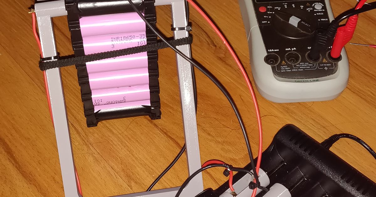 18650 charger clamp adapter by N1cl4s | Download free STL model ...