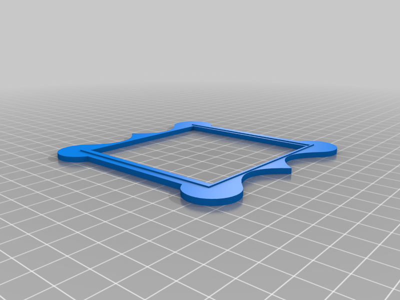 Post-It-Note Frame (2 parts) by HeavyMetalGuy | Download free STL model ...