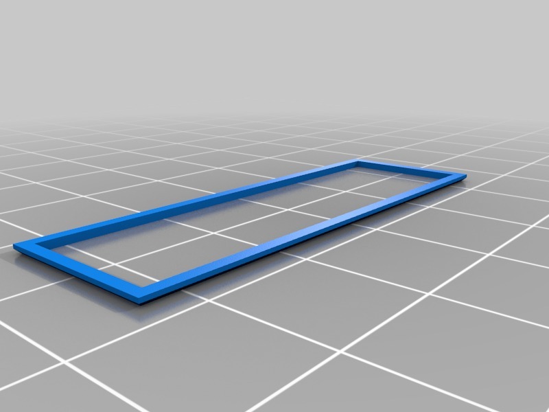 Barcode Keyfob by HeavyMetalGuy | Download free STL model | Printables.com