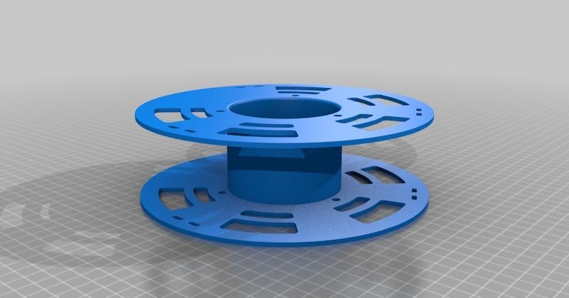 Nextpage Filament spool by HeavyMetalGuy | Download free STL model ...