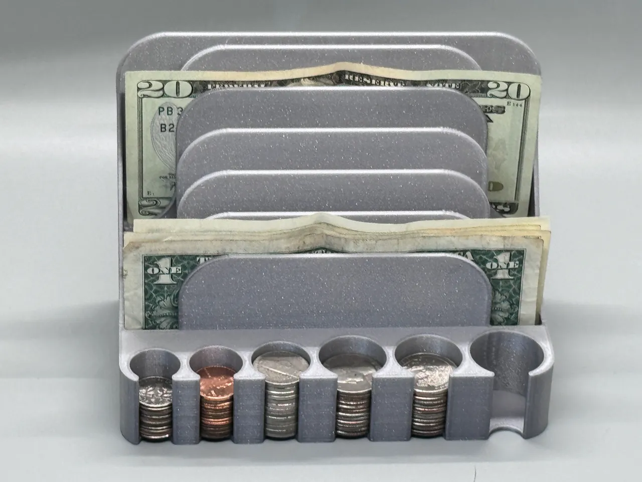 Money Bill and Coin Holder/Sorter/Organizer by fuchsr | Download free ...