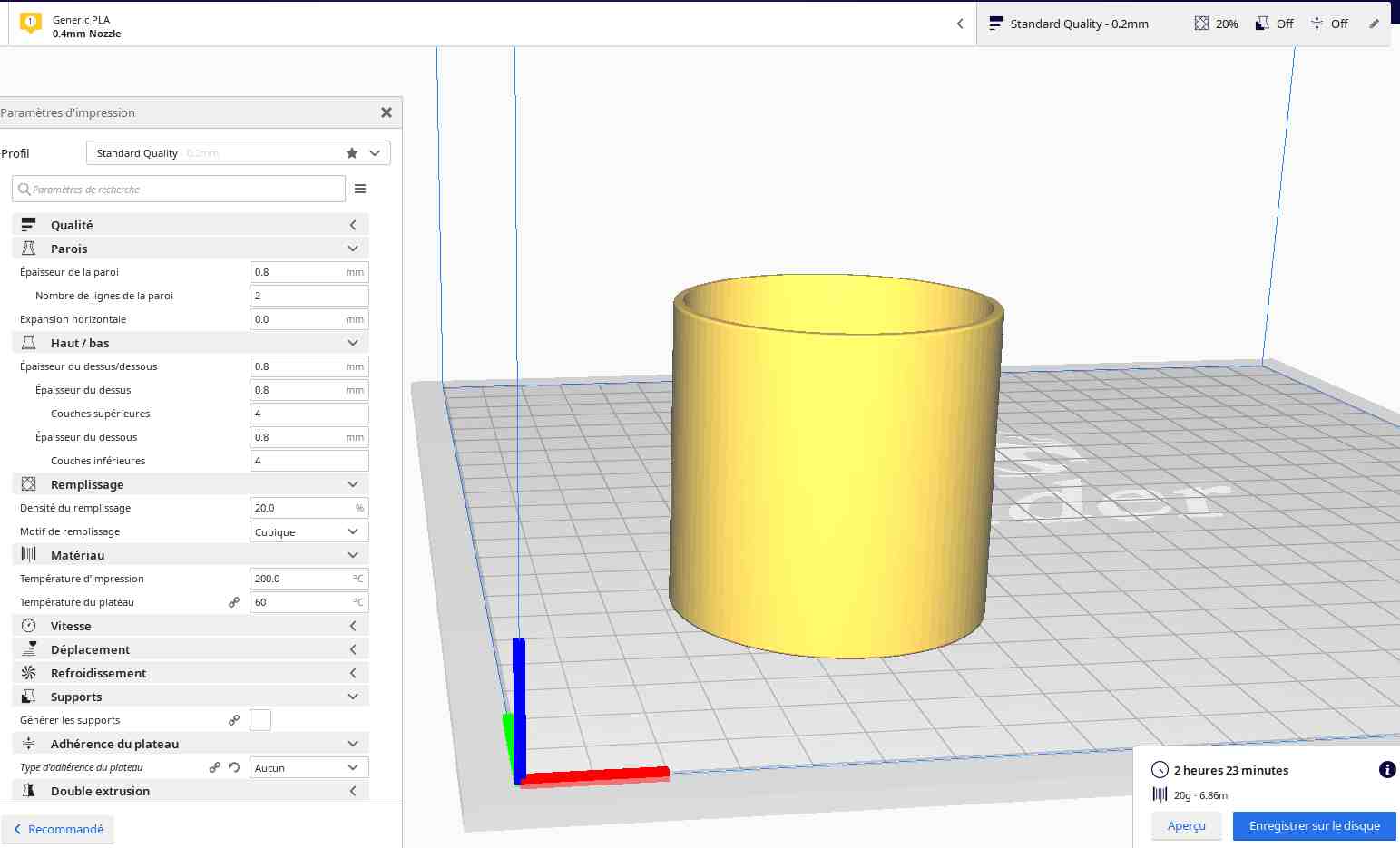 Doseur 100ml by Didier502 | Download free STL model | Printables.com