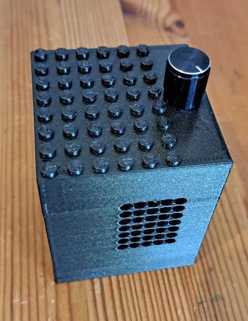 Brickie 8x8 - a LEGO MP3 Player by Juergen | Download free STL model ...