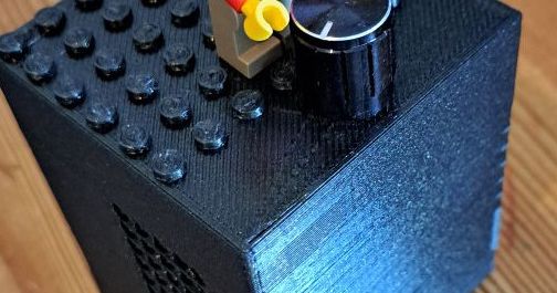 Brickie 8x8 - a LEGO MP3 Player by Juergen | Download free STL model ...