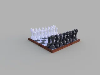 Chess set by tommmmm.a | Download free STL model | Printables.com