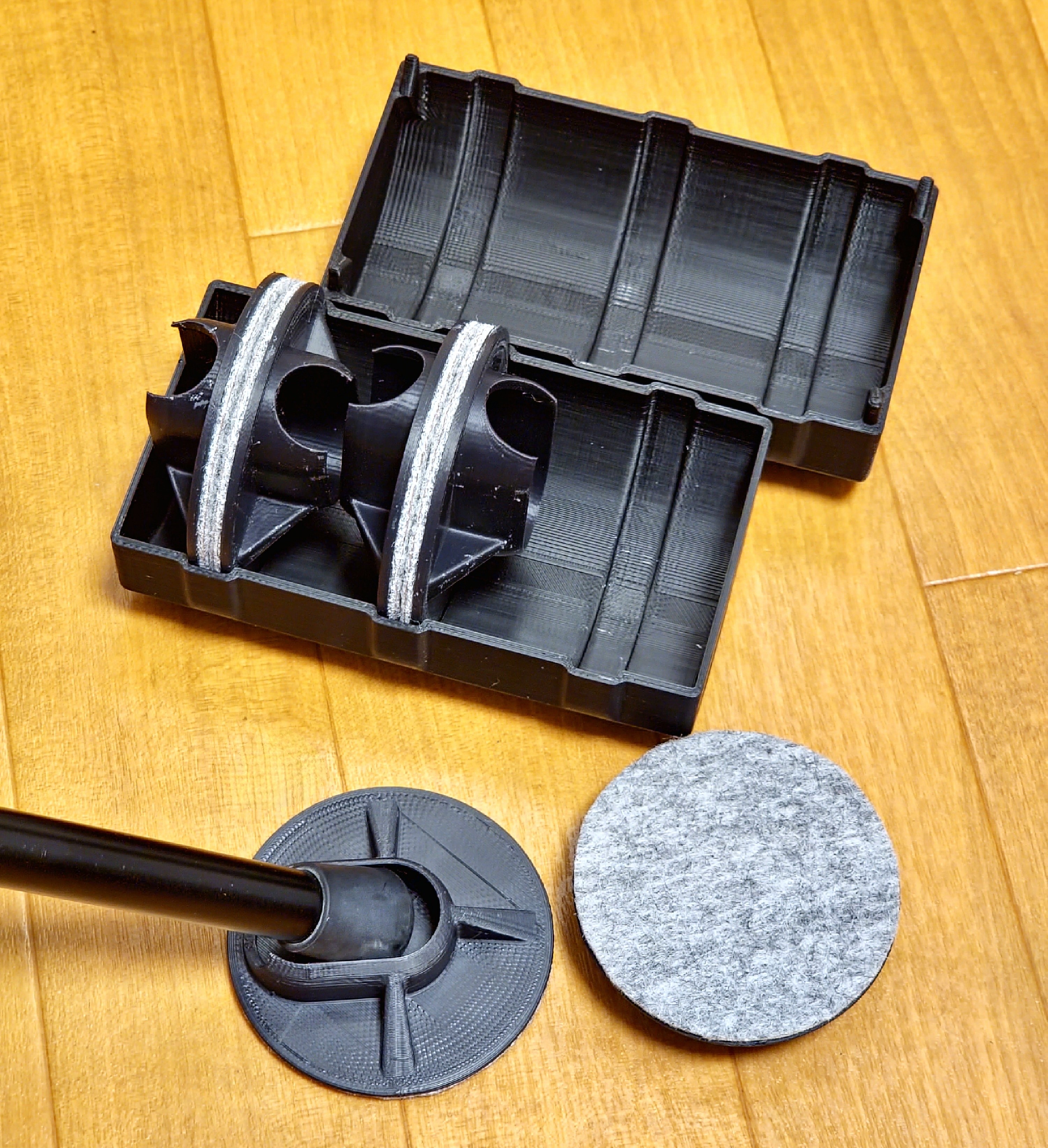 Wide plates for camera light stands with case by Rambalac | Download ...