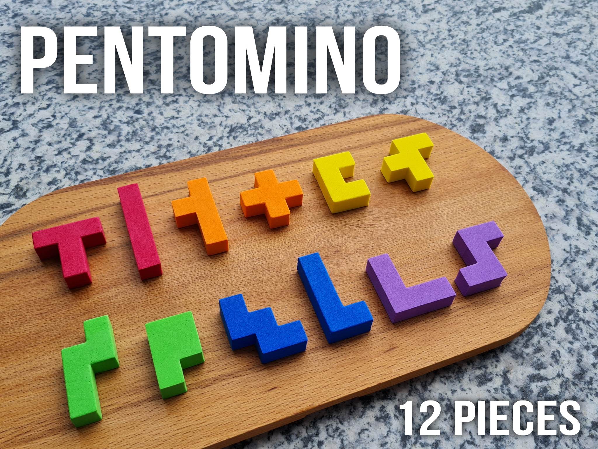 Pentomino-Puzzle, Building Blocks - Be creative! por Squarex ...
