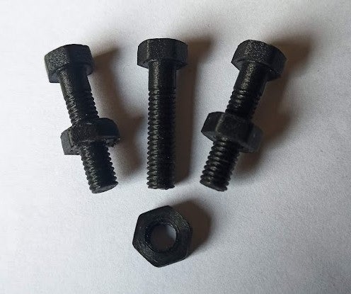 3D printable M5 Hex Screw and Nut autorstwa mrisco | Pobierz darmowy ...