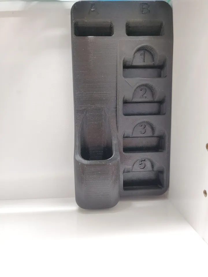 wall mount for Phillips OneBlade by zeddiArts | Download free STL model ...