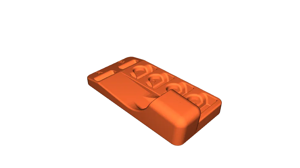 wall mount for Phillips OneBlade by zeddiArts | Download free STL model ...