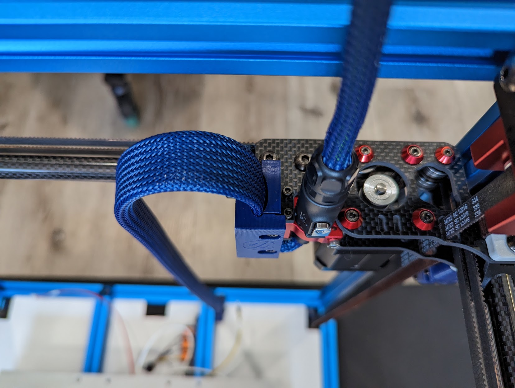 Voron 2.4 Carbon Gantry Z Cable Mount by Verris | Download free STL ...