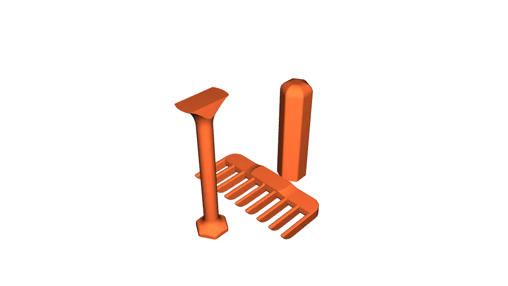 small terrarium / reptile rake by Petr Závorka | Download free STL ...