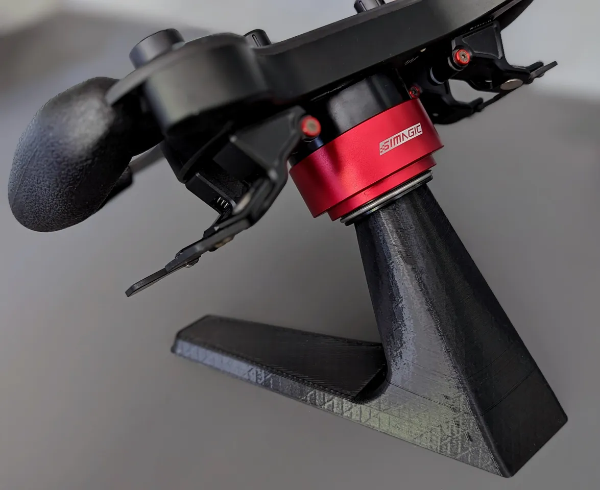 Steering wheel stand by Jordi | Download free STL model | Printables.com
