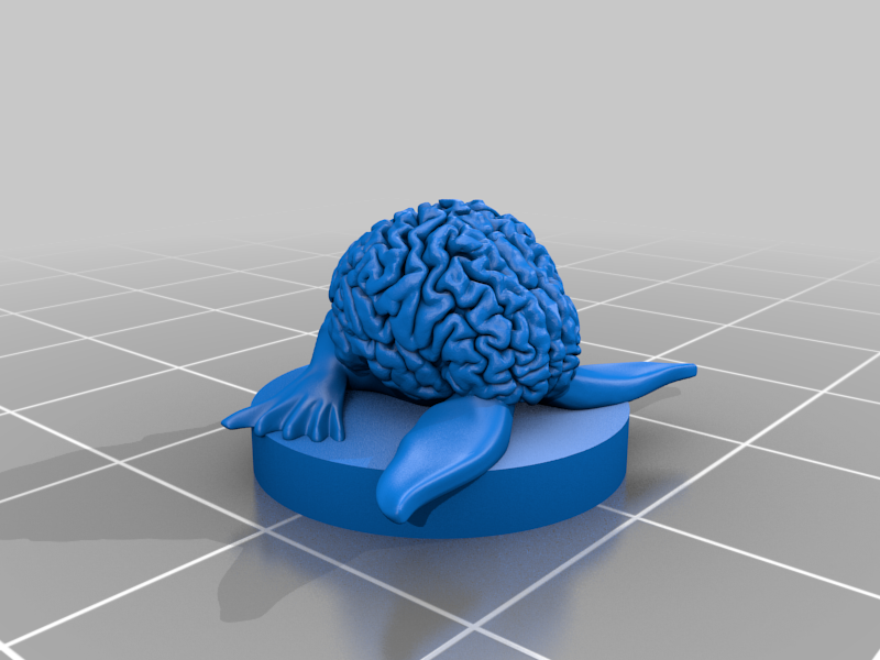 Aquatic Intellect Devourer by EdwinD | Download free STL model ...