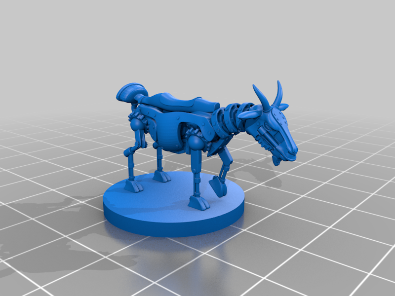 Clockwork Goat by EdwinD | Download free STL model | Printables.com