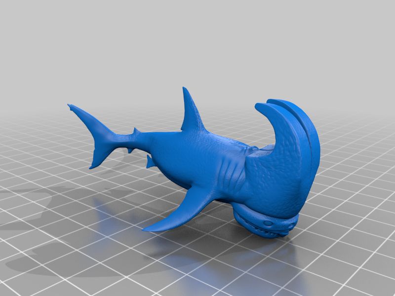 Claw-Hammershark by EdwinD | Download free STL model | Printables.com