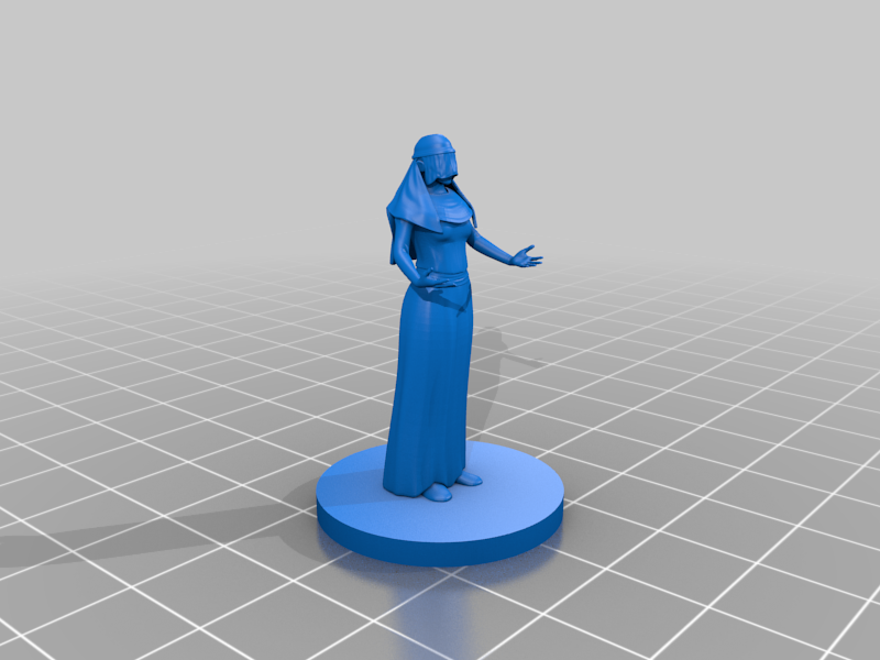 Veiled Priestess by EdwinD | Download free STL model | Printables.com Veiled Priestess by EdwinD | Download free STL model | Printables.com