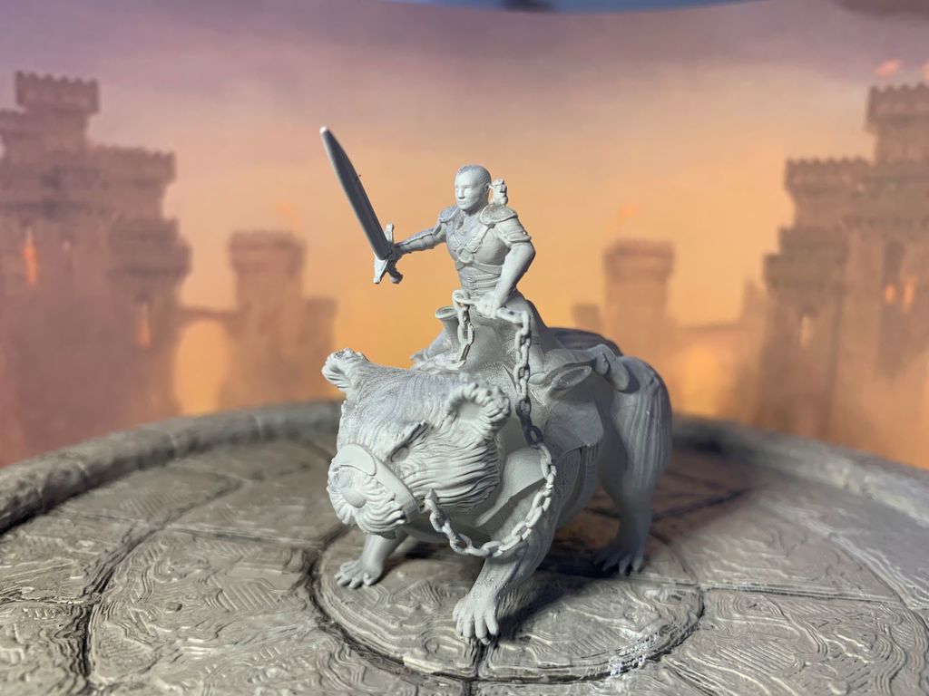 Ranger with hamster companion riding a giant hamster by EdwinD ...
