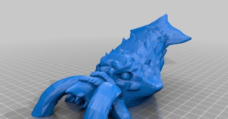 Kraken with Beak by EdwinD | Download free STL model | Printables.com