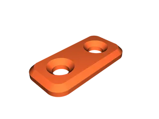 120mm Fan Joining Brackets by Justin B | Download free STL model ...