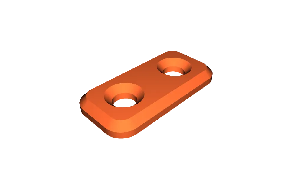 120mm Fan Joining Brackets by Justin B | Download free STL model ...