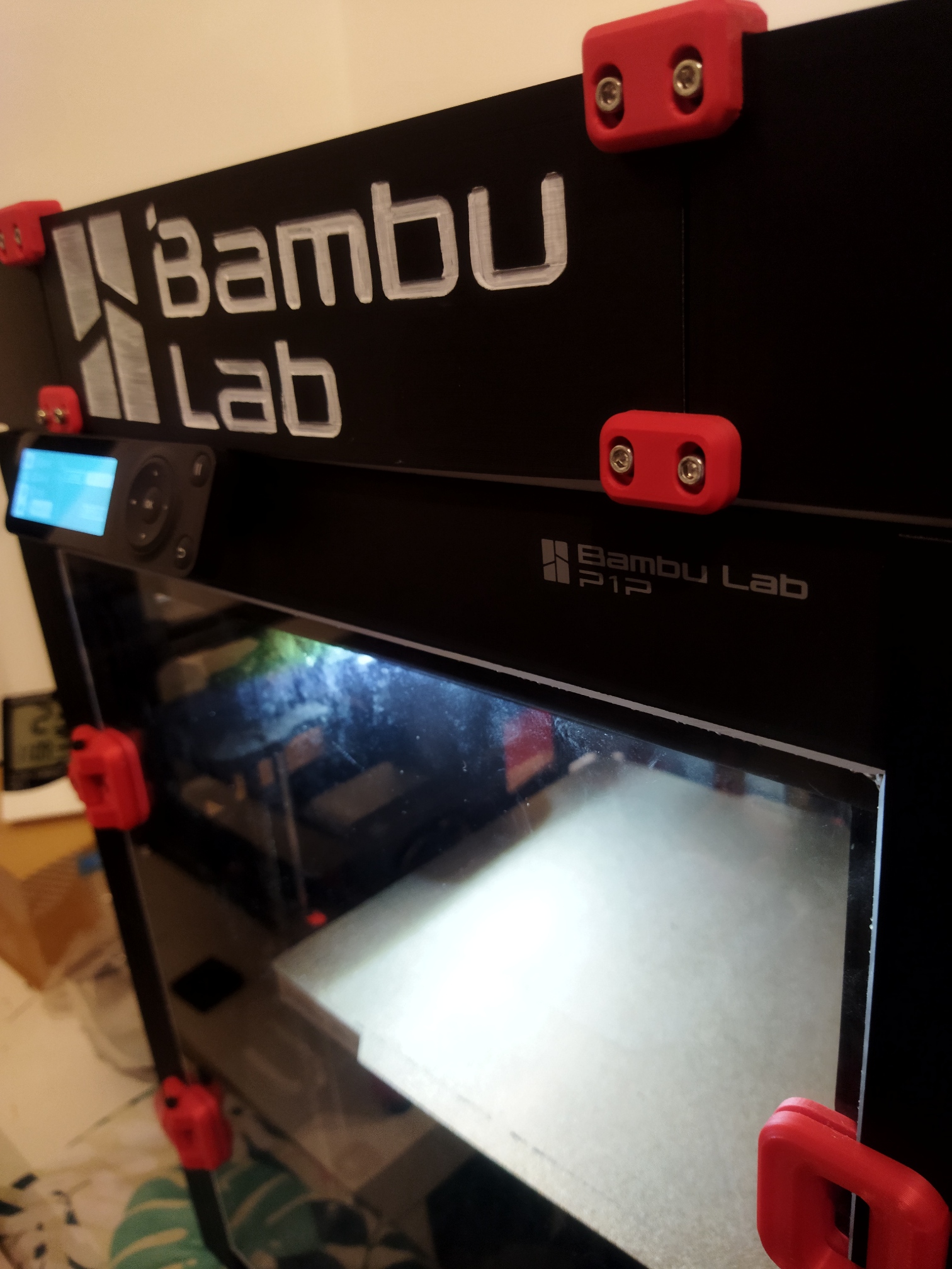 Bambu P1P ARC Enclosure - TPU Door Seal - No More Rattling von ap ...