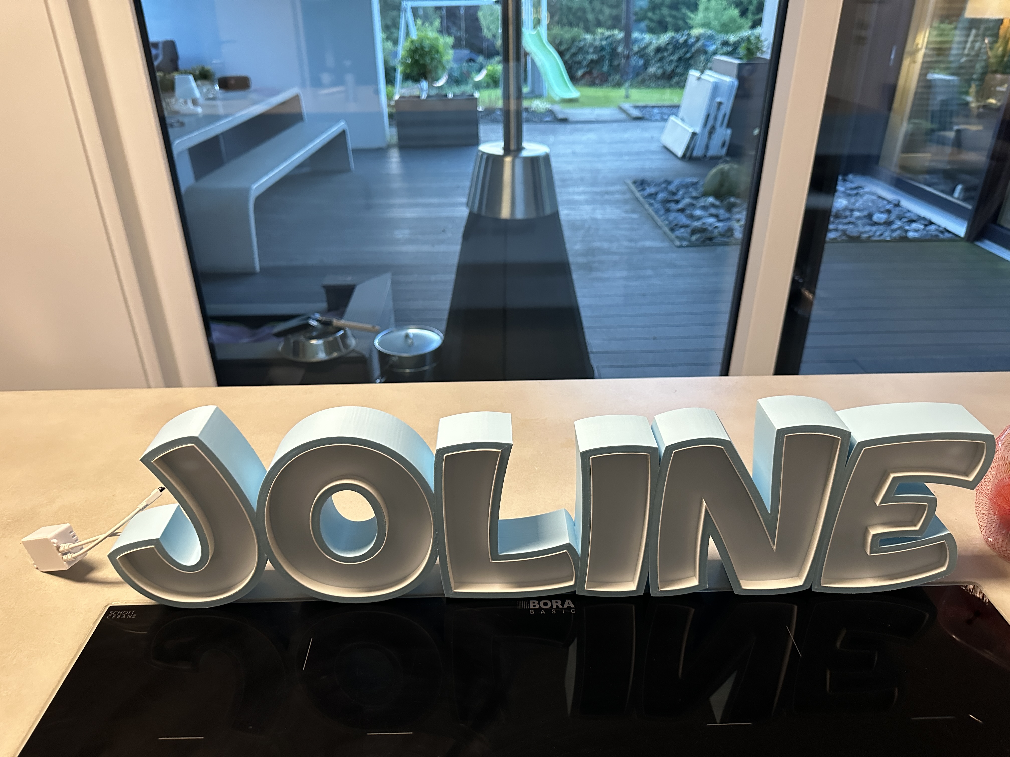 JOLINE LED- Namenslampe (Name lamp) by Tomsen | Download free STL model ...