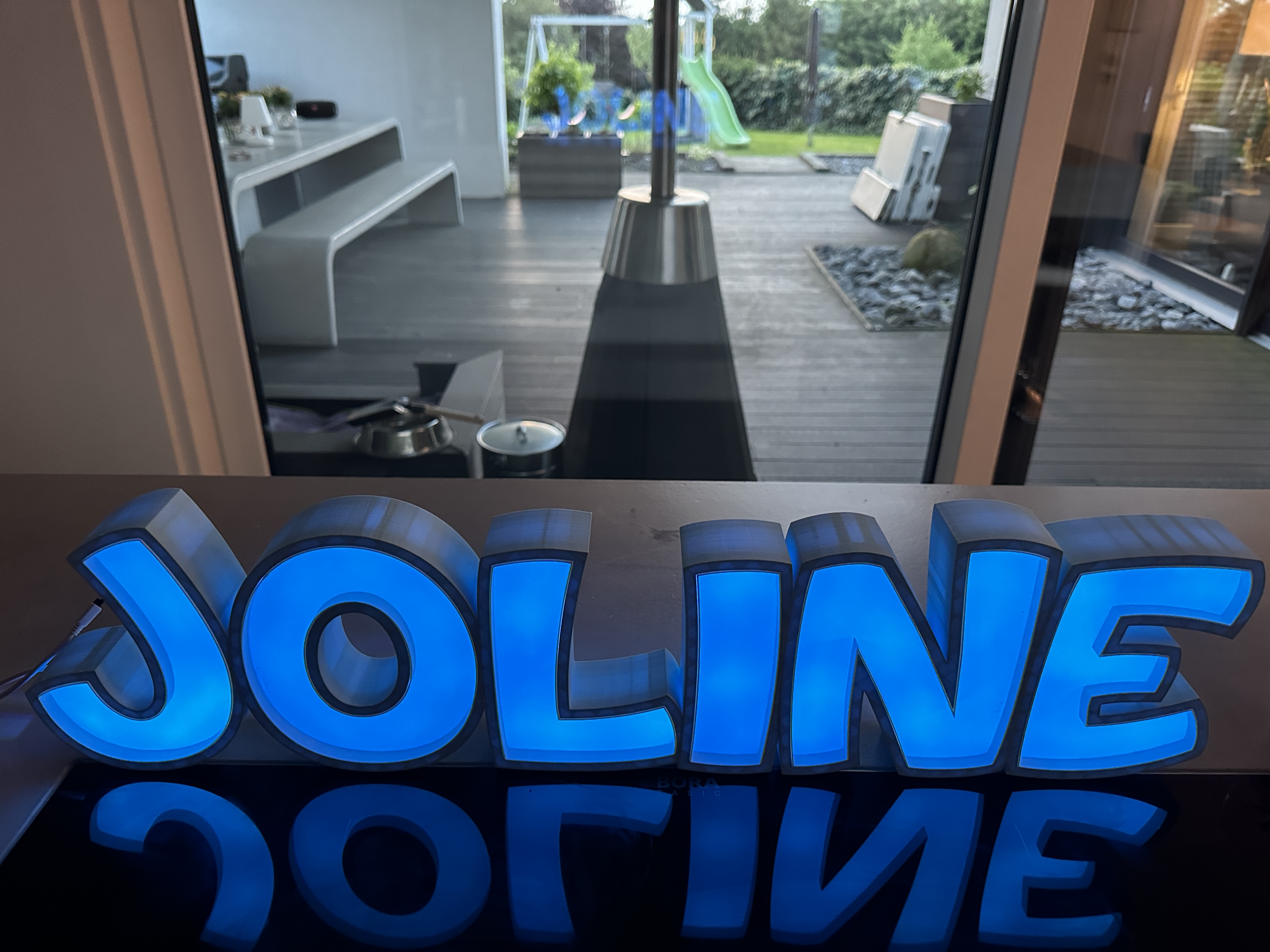 JOLINE LED- Namenslampe (Name lamp) by Tomsen | Download free STL model | Printables.com