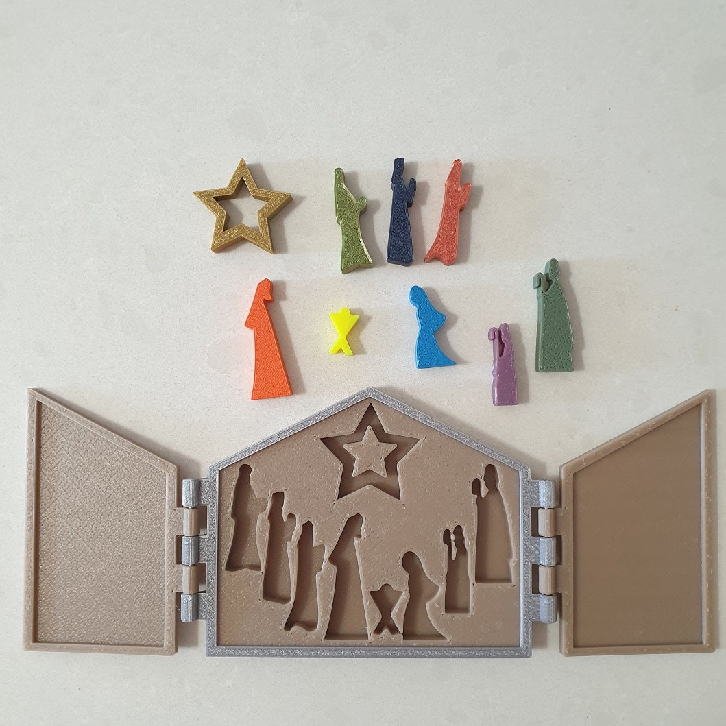 Christmas Nativity Set by 3DPrintBunny | Download free STL model ...