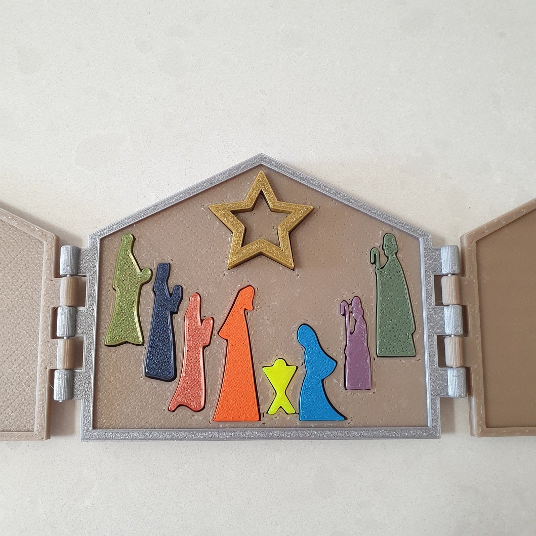 Christmas Nativity Set by 3DPrintBunny | Download free STL model ...